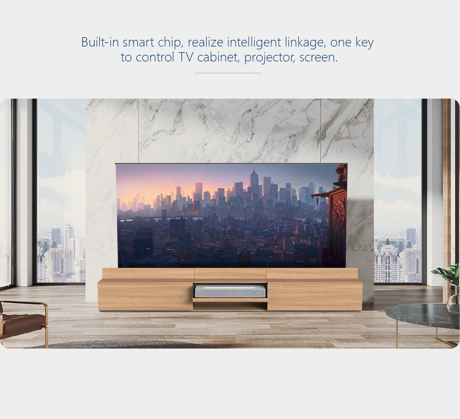 Perfectisan Laser Tv Cabinet Unique Patented Design 100 120 150inch ...