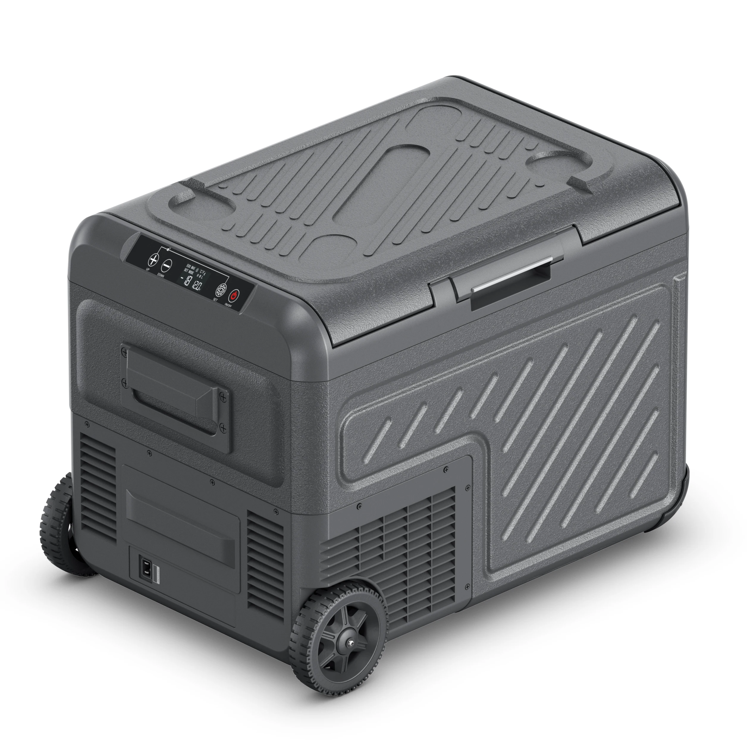 Alibaba.com: 35L dual zones portable refrigerator cooler with wheels ...