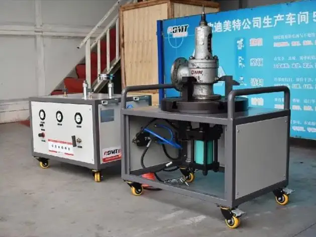 ODMT Custom Make PSV Calibration Pressure Relief Test Bench