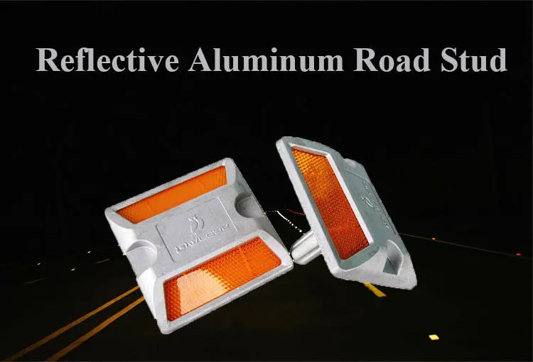 Commercial Reflective Road Pavement Marker For Parking,Pathway,Speed ...