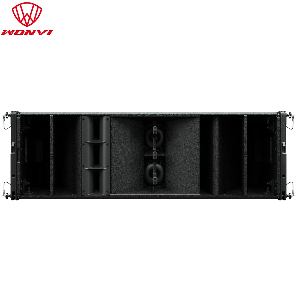 Dual 12" Neodymium Line Array Cabinet Box Speaker System - Buy Wpl,Ine ...
