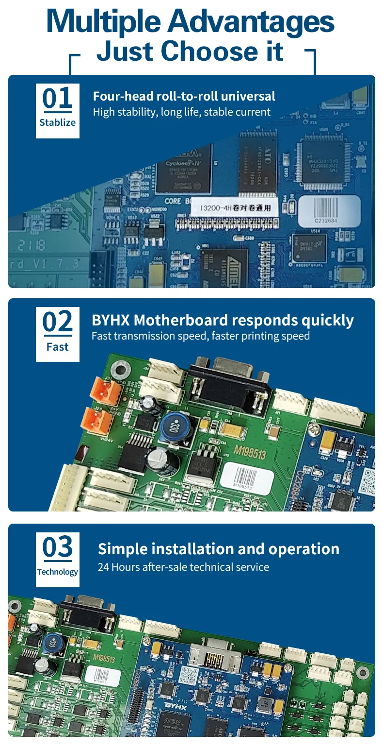 Hot Sale Byhx I3200 4 Head Mainboard I3200 Head Board Kit - Buy Byhx I3200 Board Kit,4 Head ...