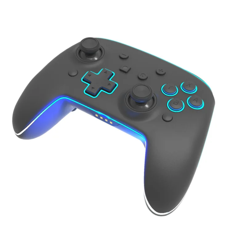 8 Colors Rgb Led Wireless Controller For Nintendo Switch Joystick ...