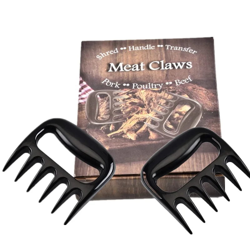 Hand Shredded Chicken Bbq Meat Loosening Tool Bear Claw Fork Bbq Forks ...