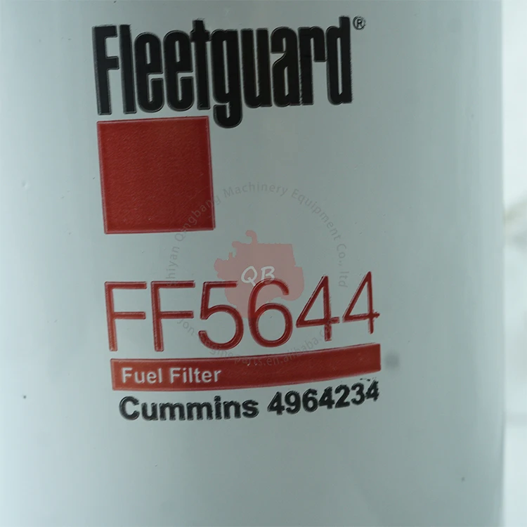 Crawler Excavator Parts Cummins Qsk 4964234 Ff5644 Fuel Filter Assy ...