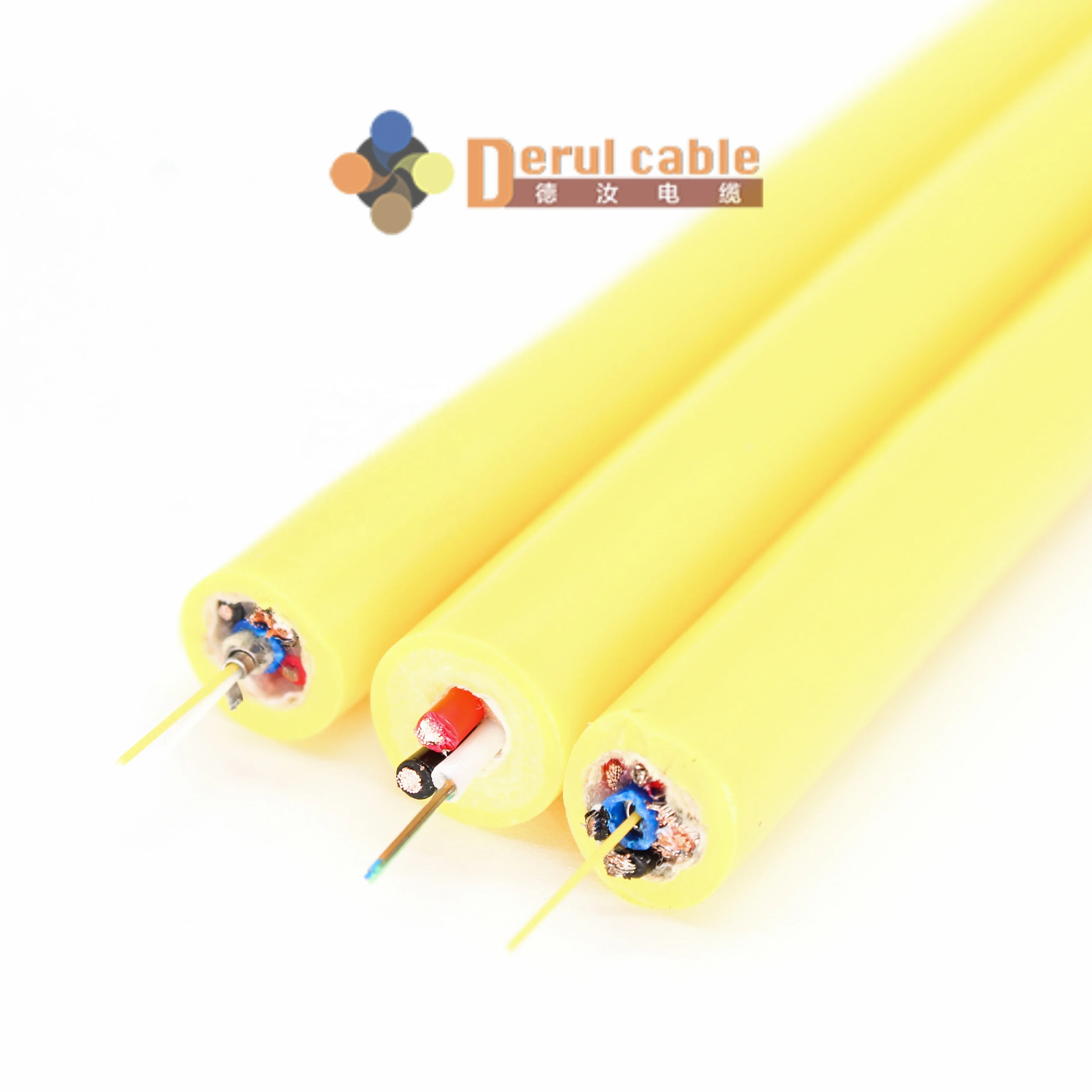 Subsea Rov Floating Cable Umbilical Tether With Fiber Optic Directly ...