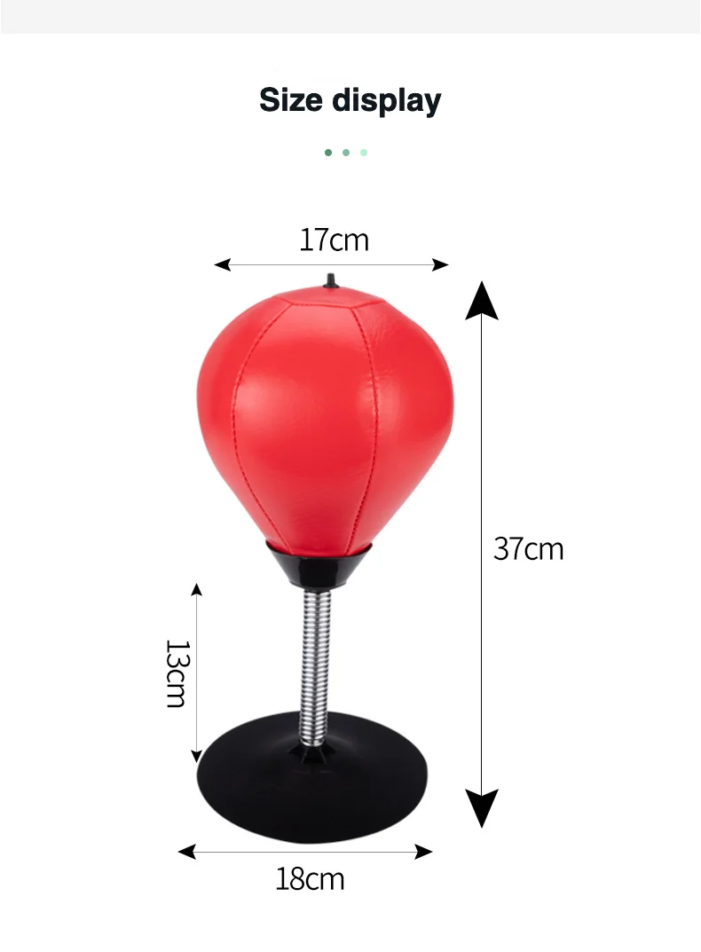 Boxing Speed Ball - Stress Buster Desktop Punching Ball
