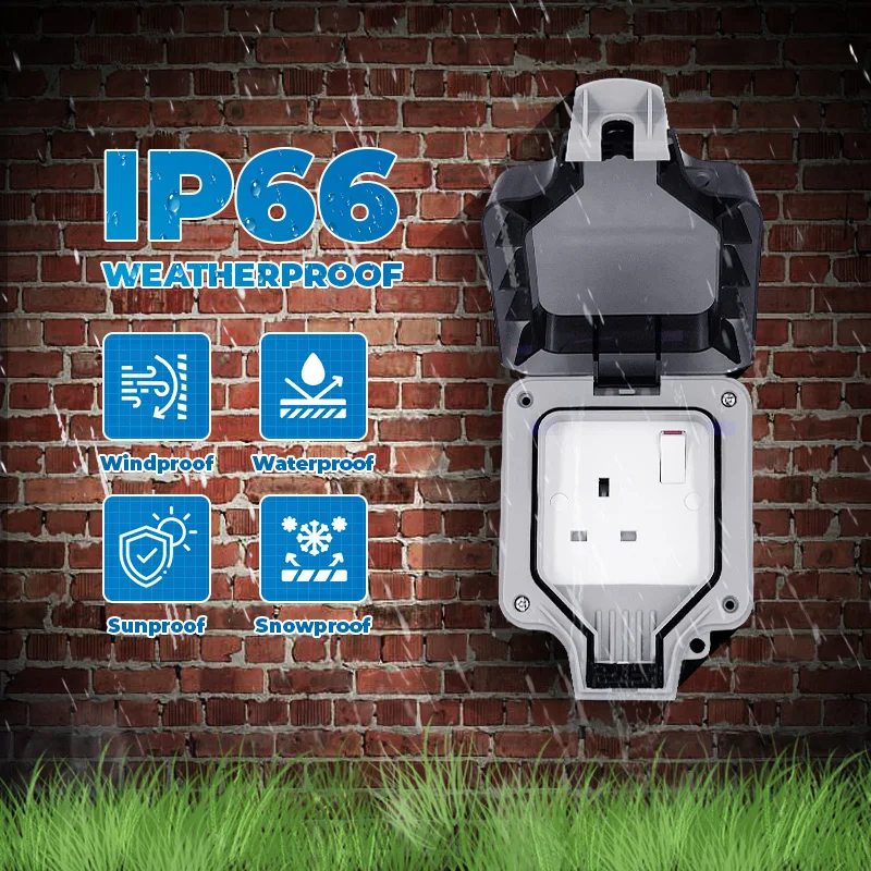 Wetterfeste Steckdosen - IP66 Grade Waterproof Solutions