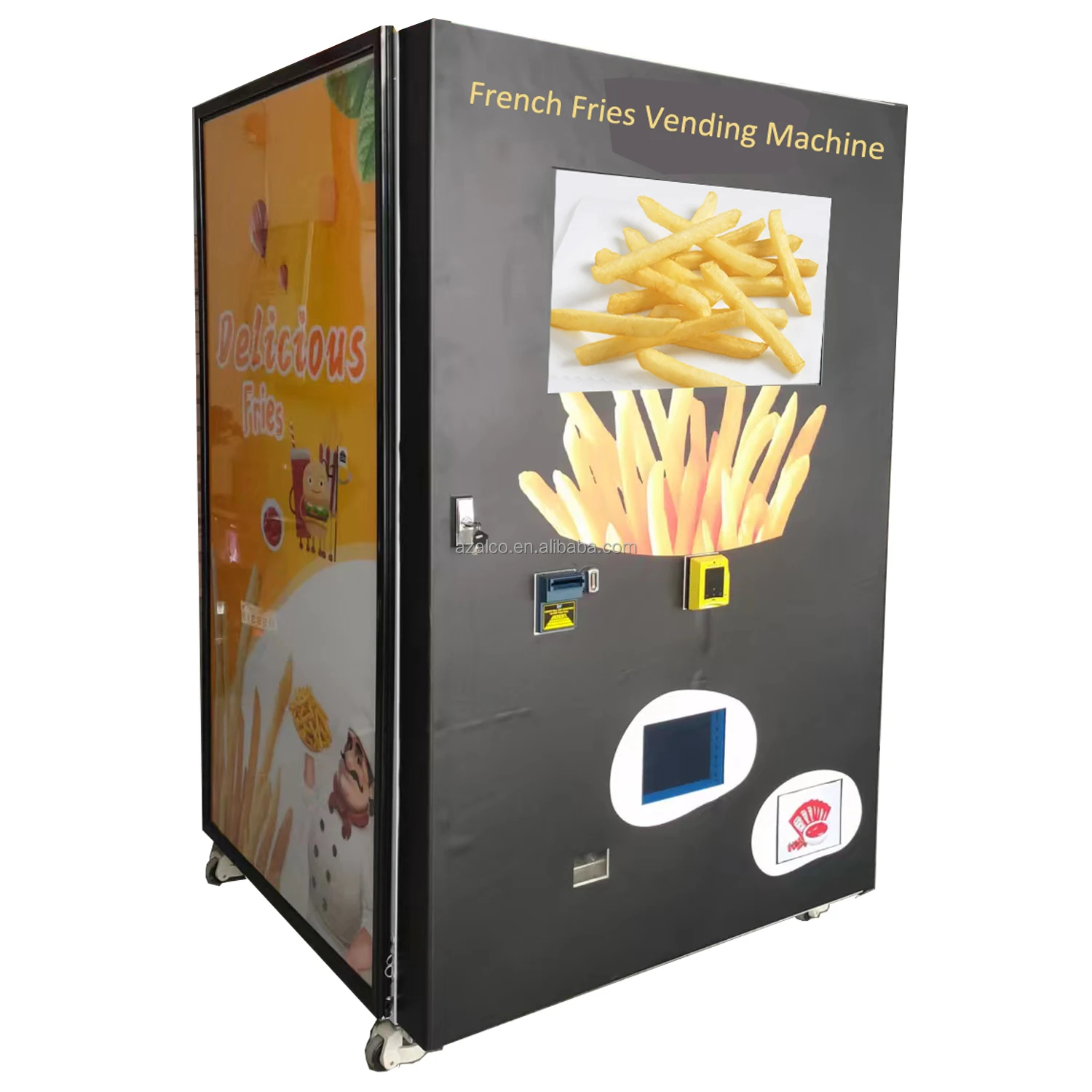 French Fries Vending Machine Automatic French Fry Auto Maker Customized ...