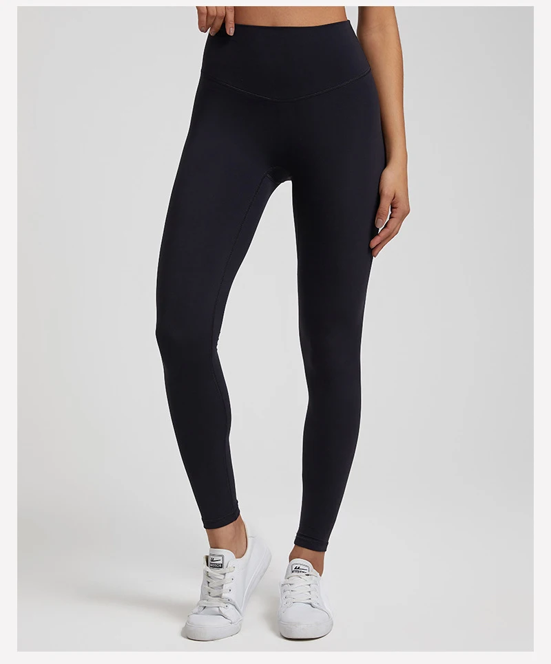 Womens V Cut Sport High Waisted Tummy Control Workout Leggings