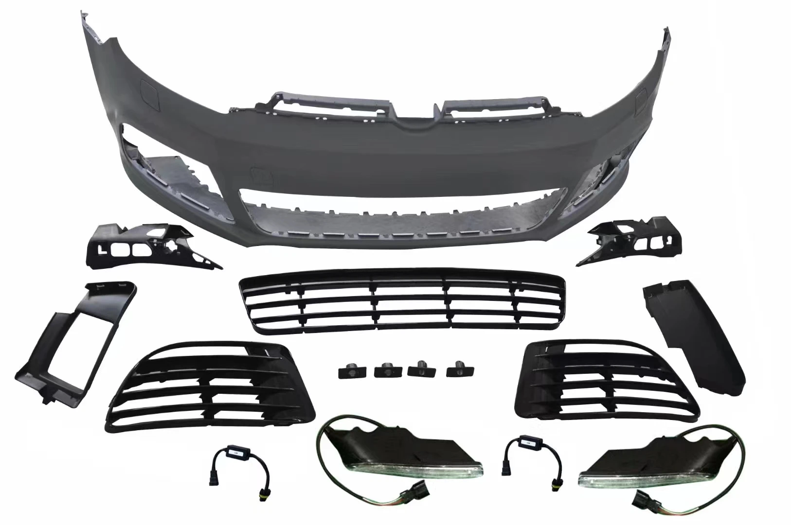 Auto Car Front Bumper Body Kits for Volkswagen Golf 6 R20 Body Kit Car ...