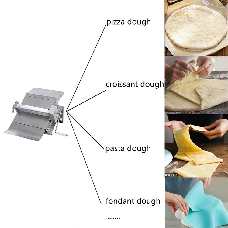 Automatic Croissant Manual Dough Sheeter Pastry Machine For Turkish ...