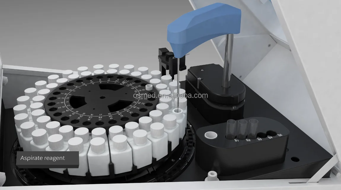 Biochemistry Analyzer Vet Animal Automatic Chemistry Analyzer Use Fully ...