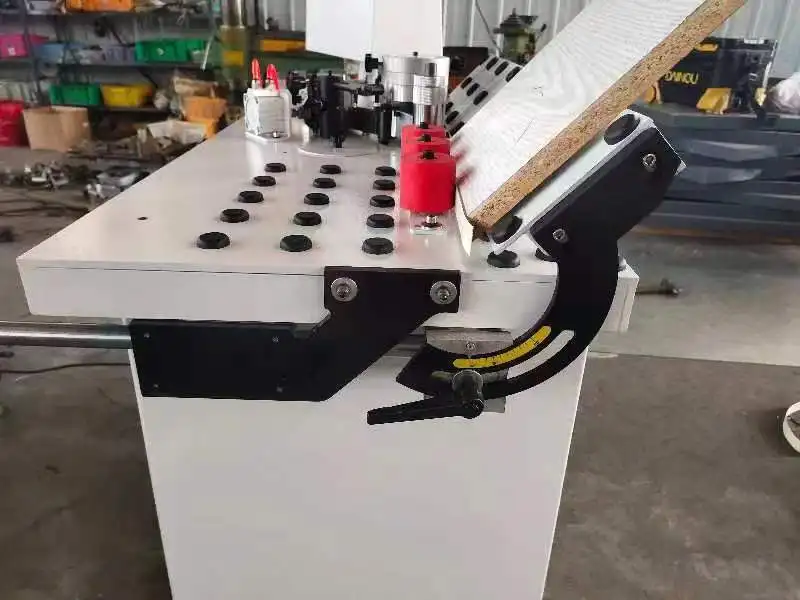 45 Degree Curve and Straight Edge Bander Manual Edge Banding Machine ...