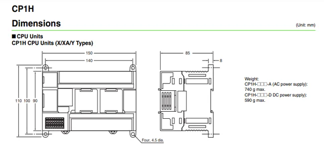 O Mron Cp1h-xa Cpu Units Comprehensive Programmable Controller Cp1h-xa40dr-a - Buy Cp1h-xa40dr-a ...