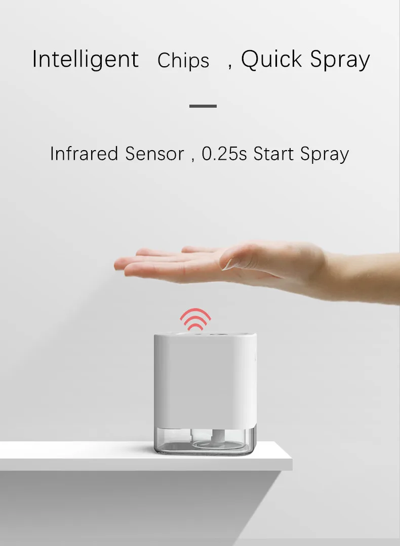 Fine Mist Blower Electric Smart Sprayer Dispensador De Alcohol ...