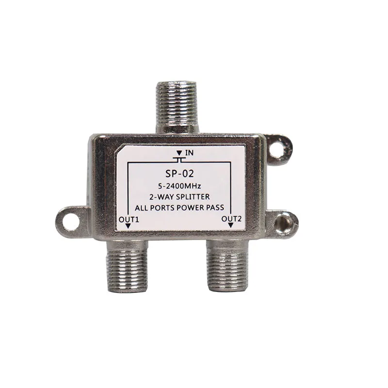 75 Ohm Indoor Cable TV Splitter Tap - 8 Way HFC, ODM