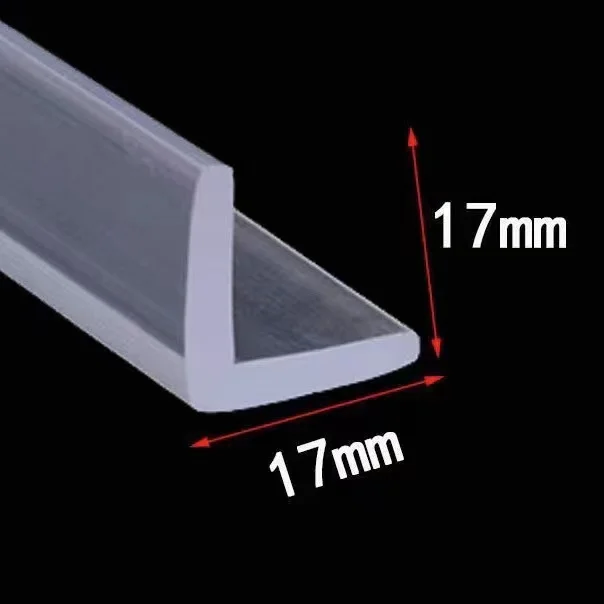 U-shaped Rubber Strip Transparent Rubber Edging Strip Pvc U-shaped ...