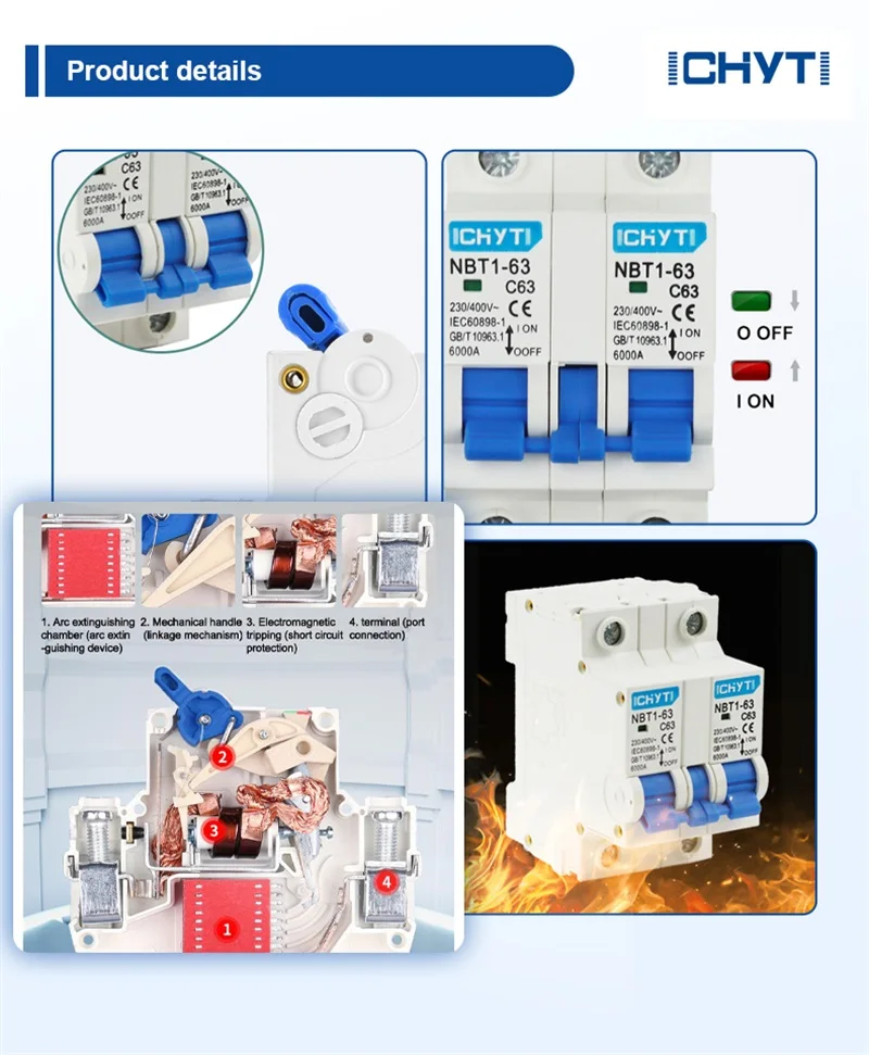 63a Mts - Reliable Dual Power Automatic Transfer Switch
