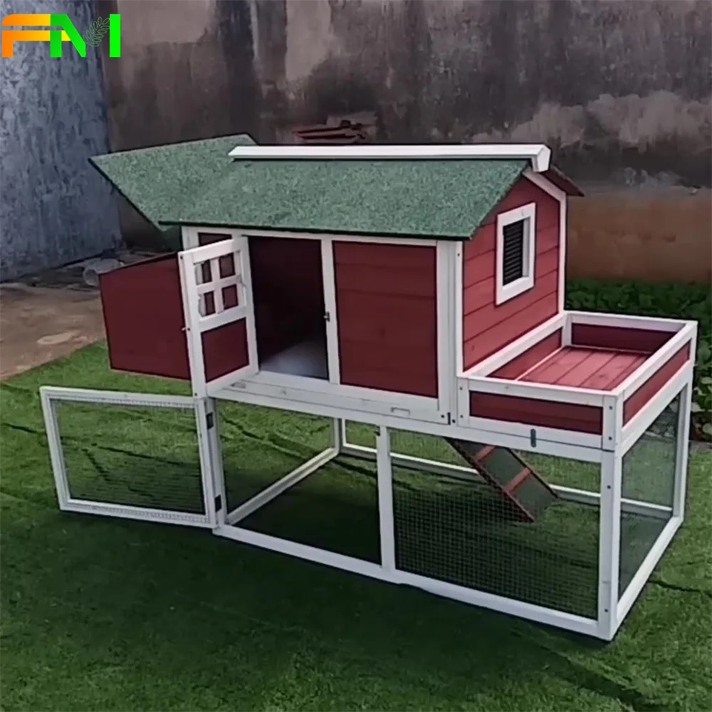 High Quality Movable Wooden Chicken Coops Large Chicken Houses for Sale ...
