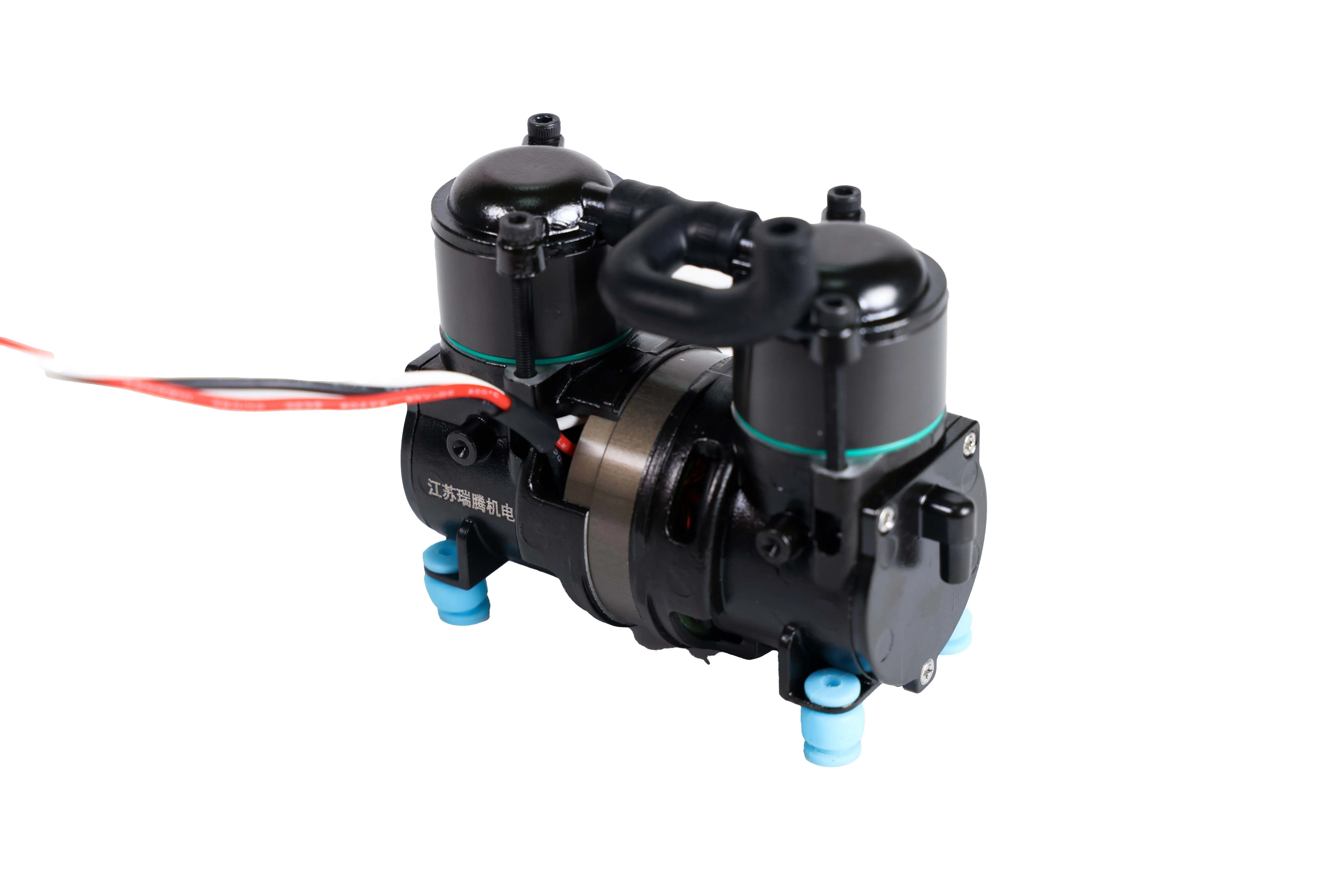 220v Oilless Air Compressor Pump 680w Double Cylinder Air Compressor 9 ...