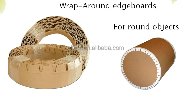 Durable Wrapround Paper Coil Edge Board Protector Rotary Punching ...