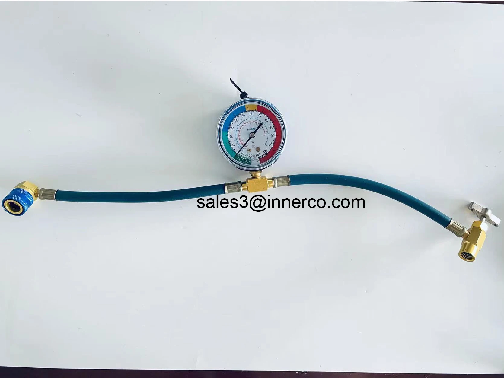 R134a Car Ac Refrigerant Charge Hose Kit Recharge Hose With Gauge - Buy ...