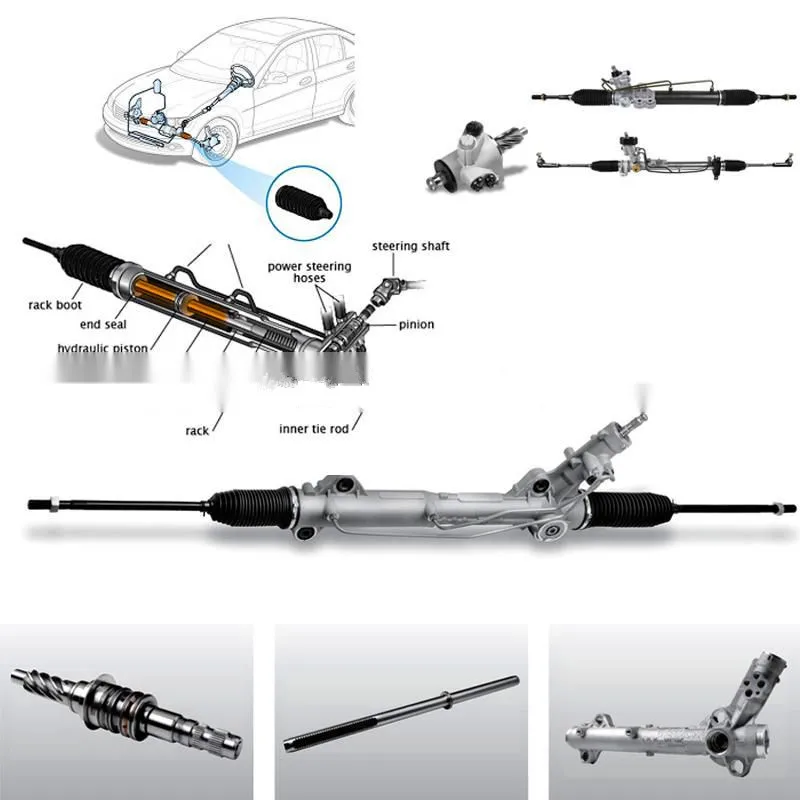 Steering Gear And Rack For Vois Ncp92 Zsp91 45510-0d250 45510-0d130 ...