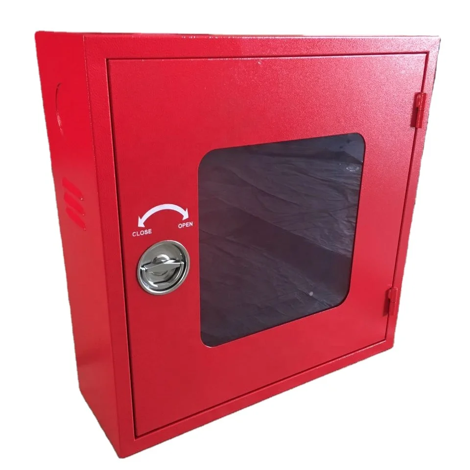 Single door steel fire fighting box fire hose cabinet| Alibaba.com