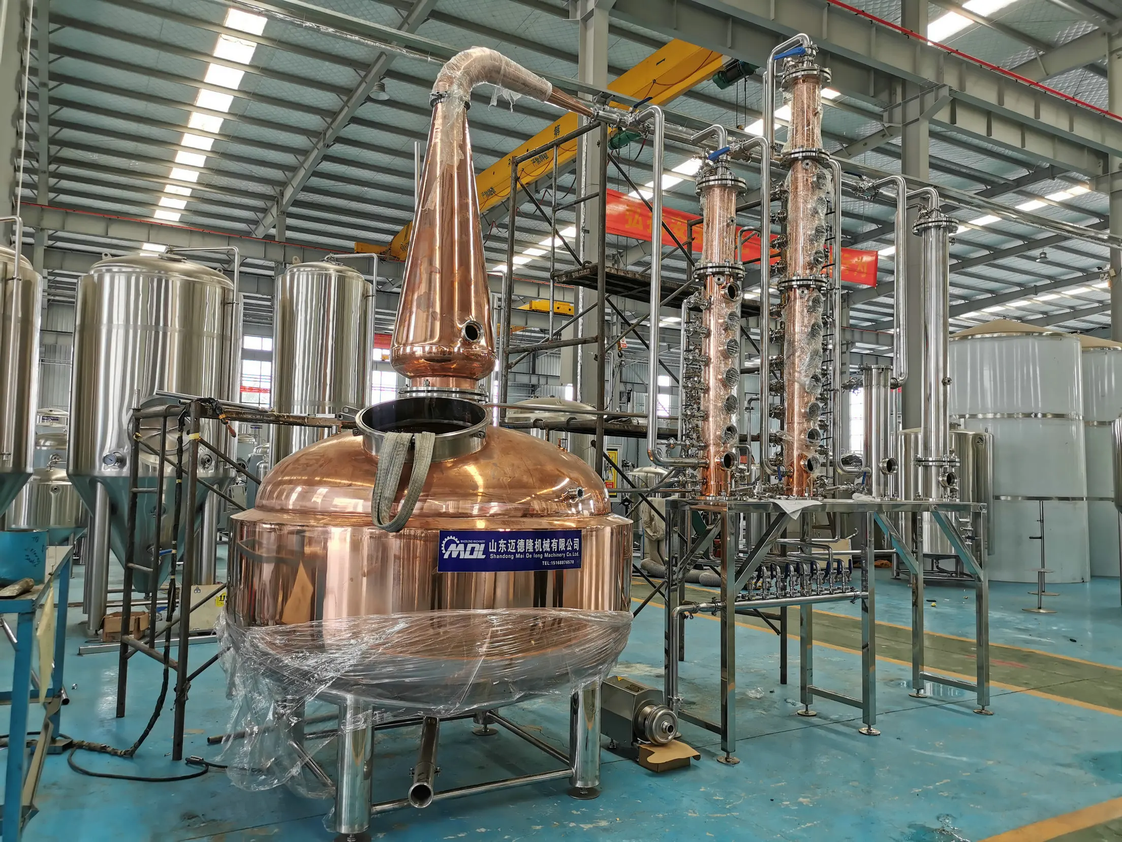1000l Copper Whisky Stills For Moonshine Bourbon Whisky Distiller ...