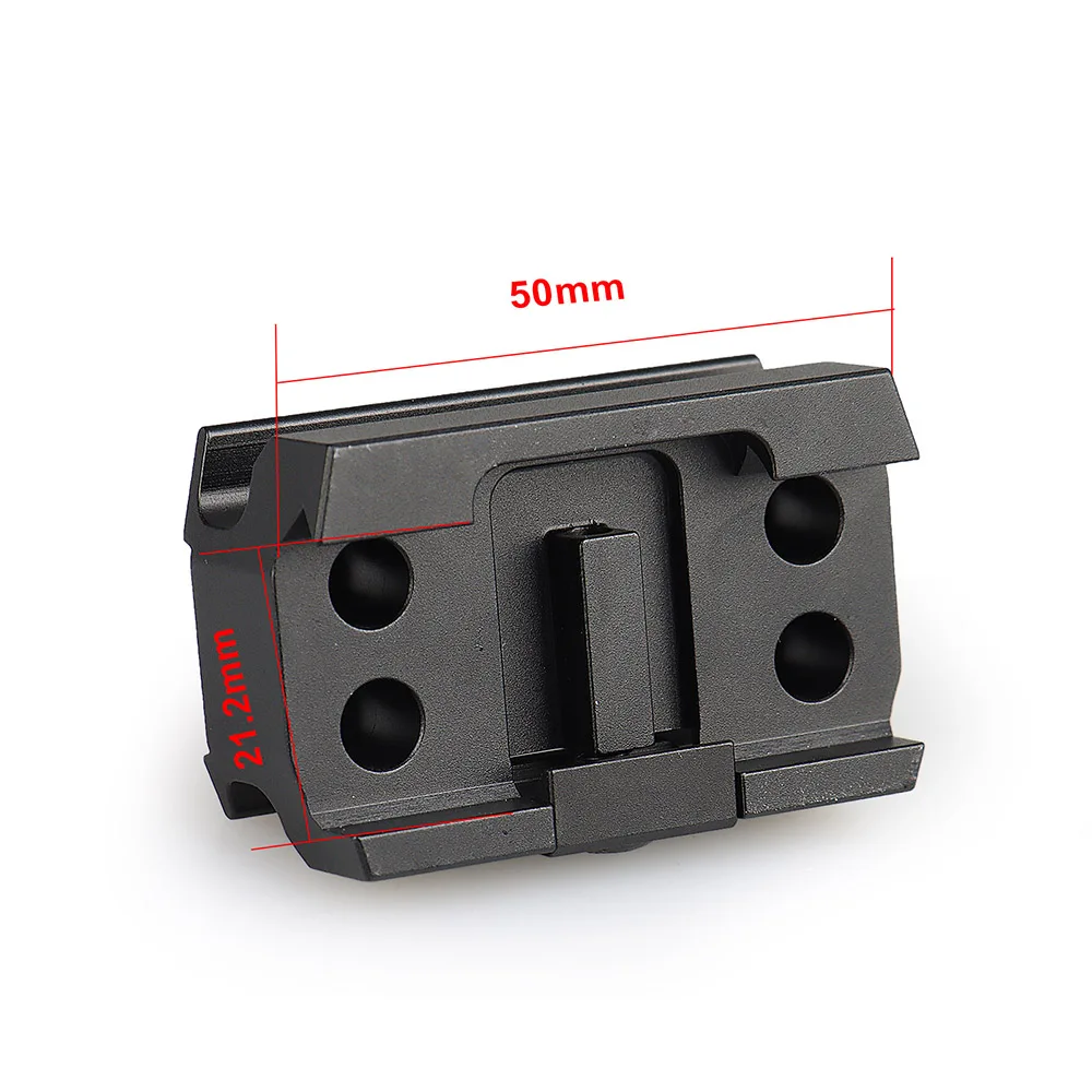 Rds- Red Dot Mount Base Aluminum High Shockproof Tactical Scope Sight ...