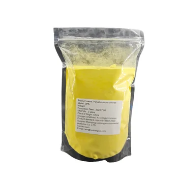 28% Yellow Pac Removal Phosphorus Poly Aluminium Chloride Textile ...