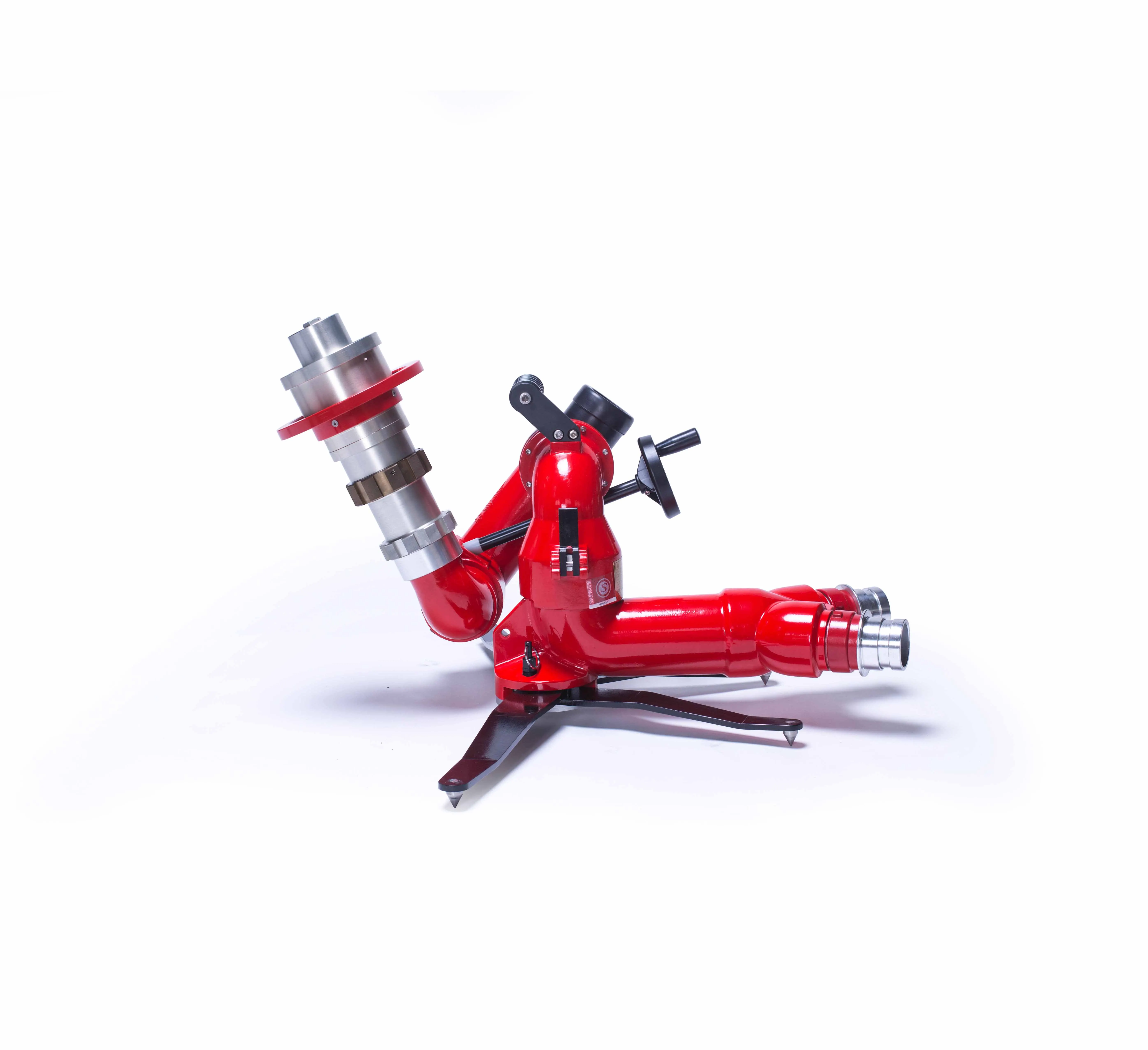 Adjustable Fire Monitor Foam / Water Rotary Customize Fire Fighting ...