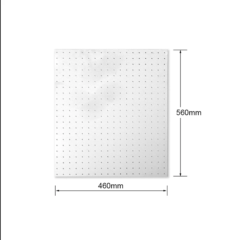 Poly Pegboard Wall Mounting Pegboard Display Wall Mounted Display ...