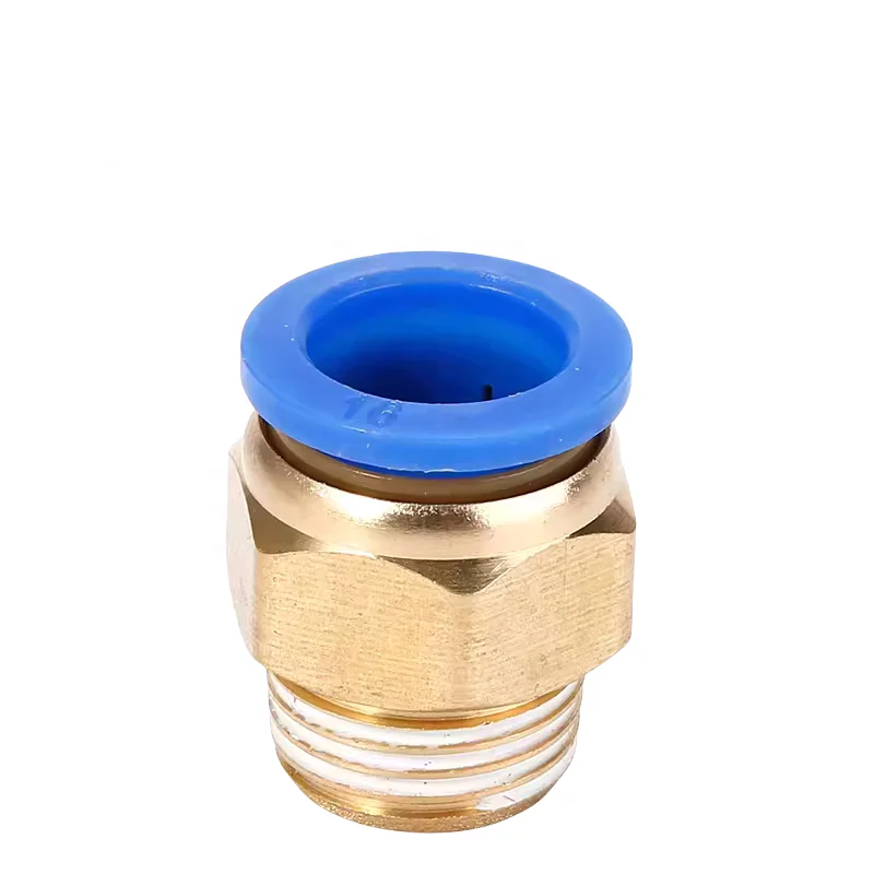 PC Series Male Straight Pneumatic Hose Connector PC10-01 02 03 04 ...