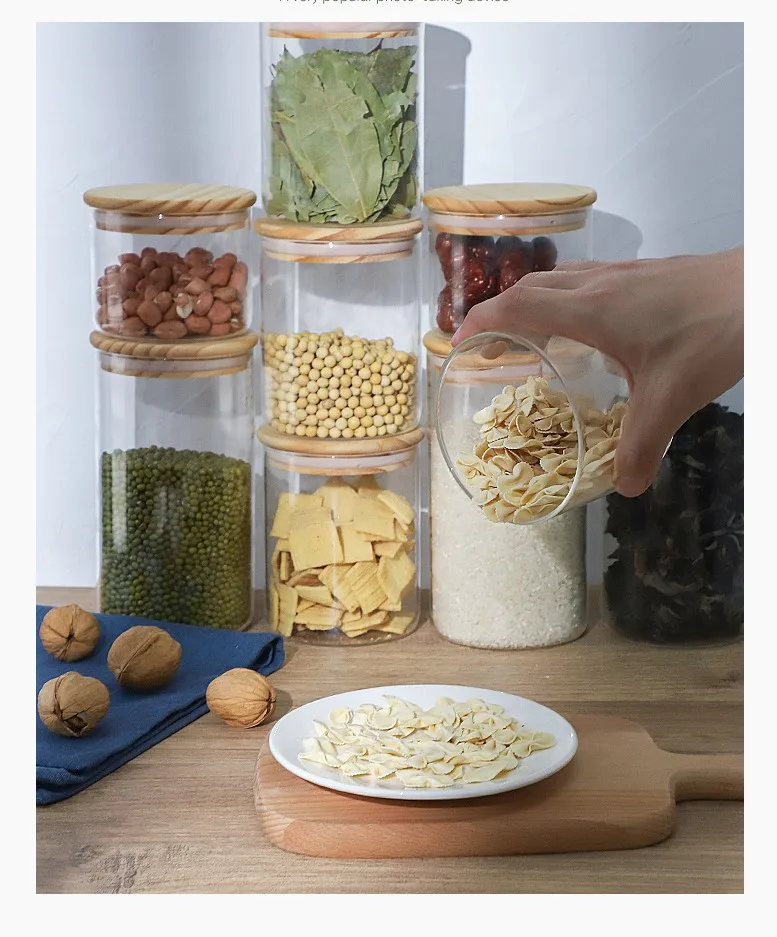 Heat Resistant Candy Jar Food 24oz - Durable & Stylish