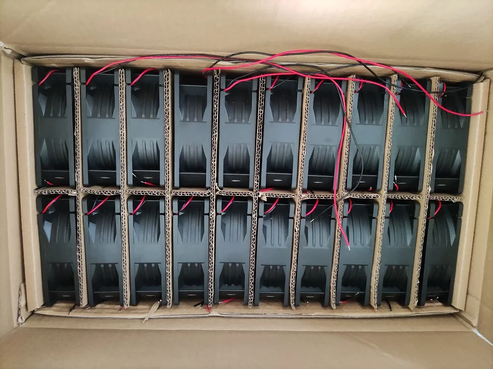 6025 6cm 110v 220v Dc Axial Fan 60x60x25mm Dual Ball Bearing Cooling ...