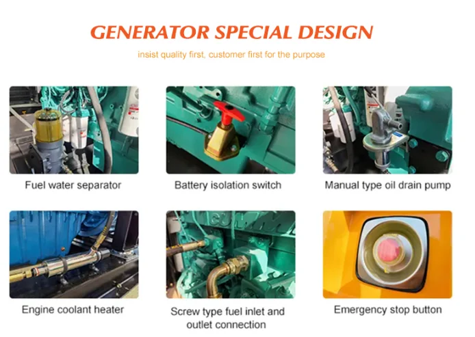 50kva 100kva Weichai Diesel Generator Generator Groupe Electrogene ...