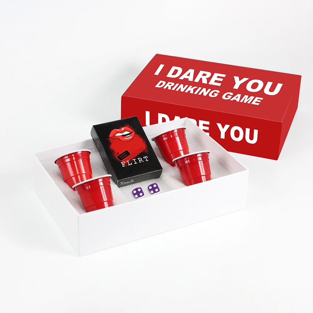 Custom Four-Person Party Shot Glass - Interactive Bar Game