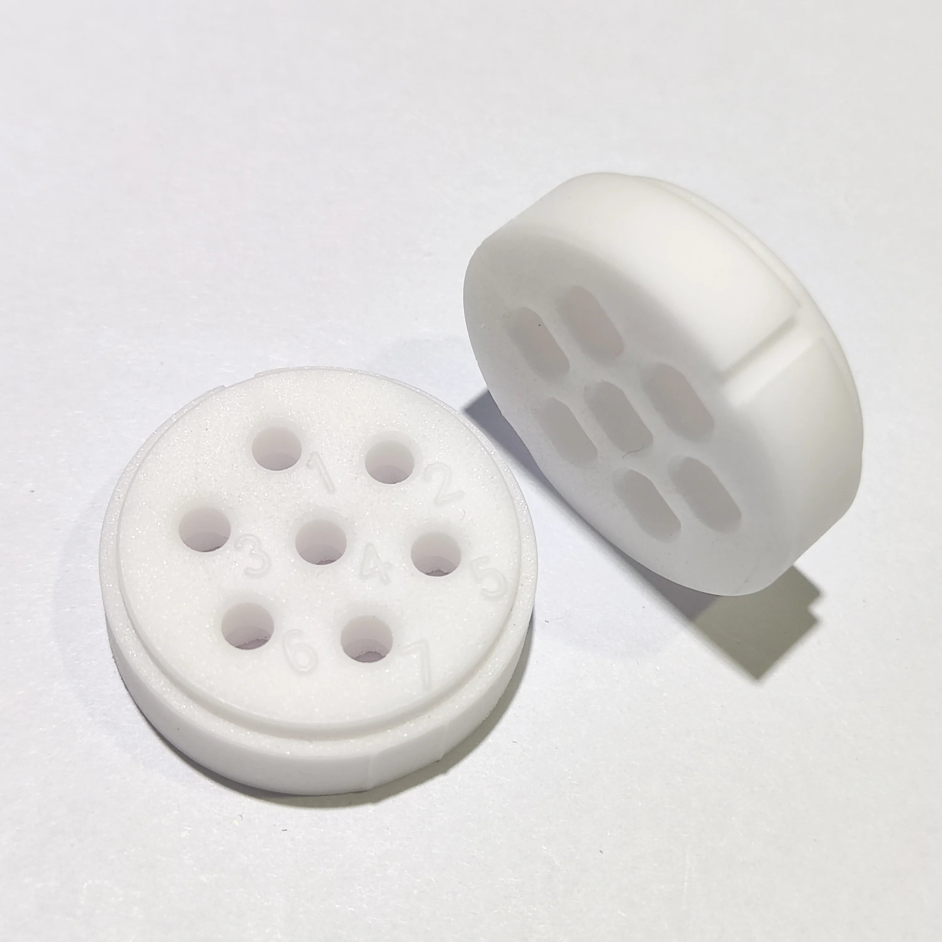 Custom Wear-resistant 95% 99% Alumina Ceramic Ring Insulator Ceramic ...