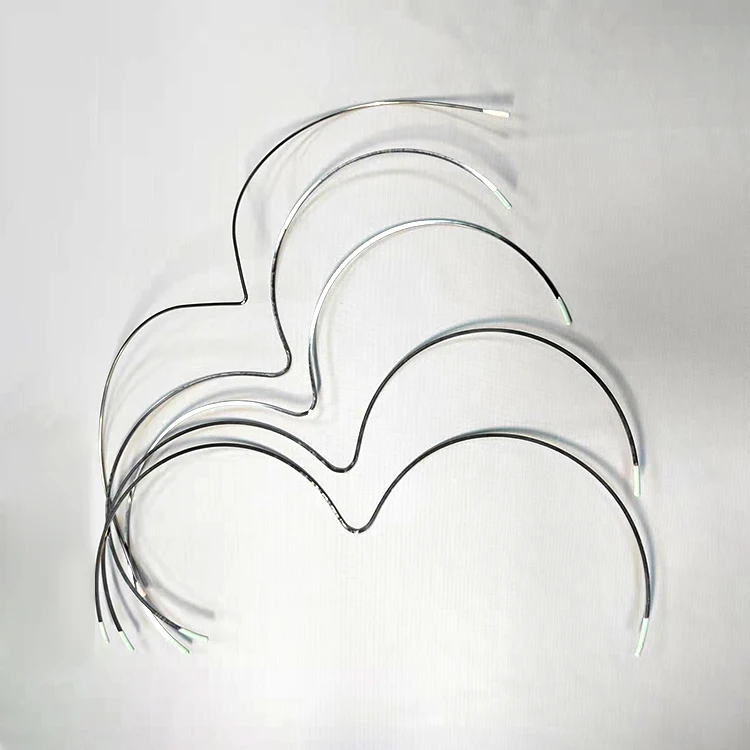 Customized Bra Accessories Strong Support Silver Grey Metal Bras Wires ...