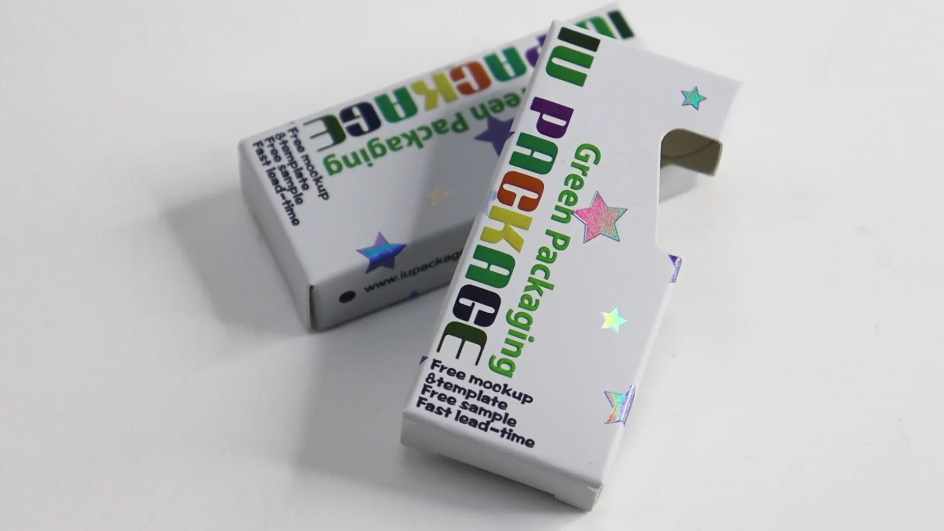 High Quality Customized Paperboard Box With Window Logo Pattern Foil ...