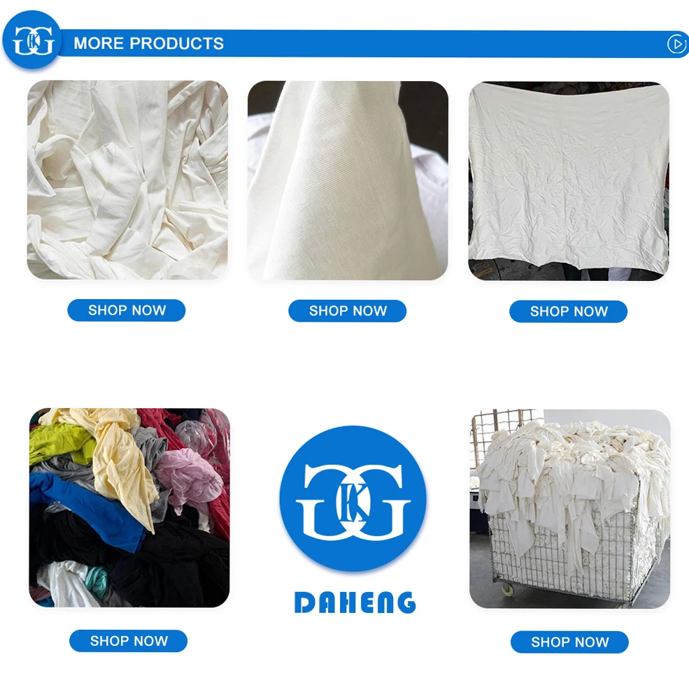 Sample Cotton Rags Painter Rags Textile Waste Recycled Cotton Cloth ...
