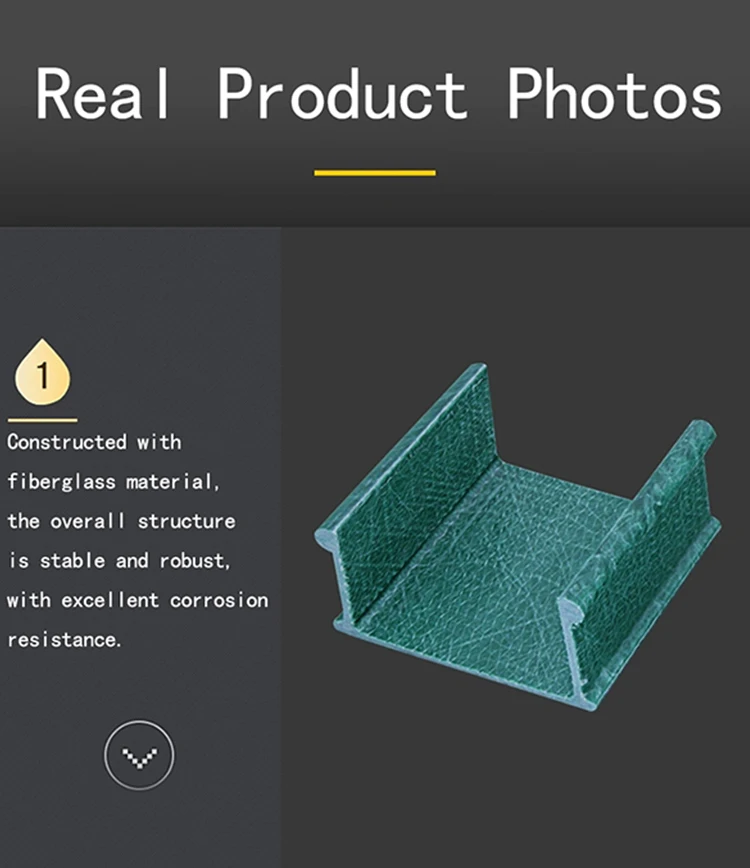 Ladder Type Trough Cable Tray Pultruded Power Cable Trough Fire ...