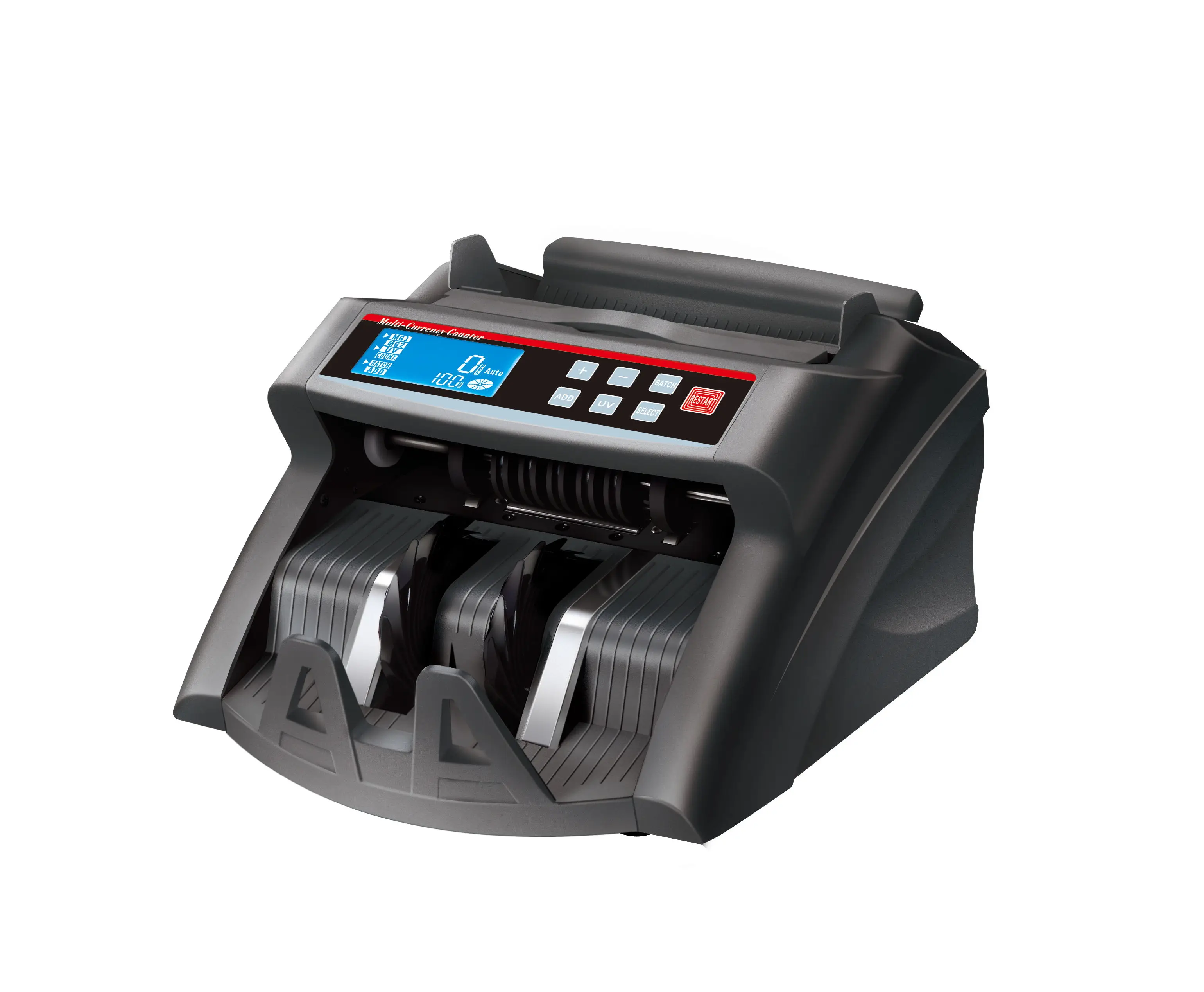 Money Counter Cash Counting Machine Bill Counter Currency Portable Cash ...