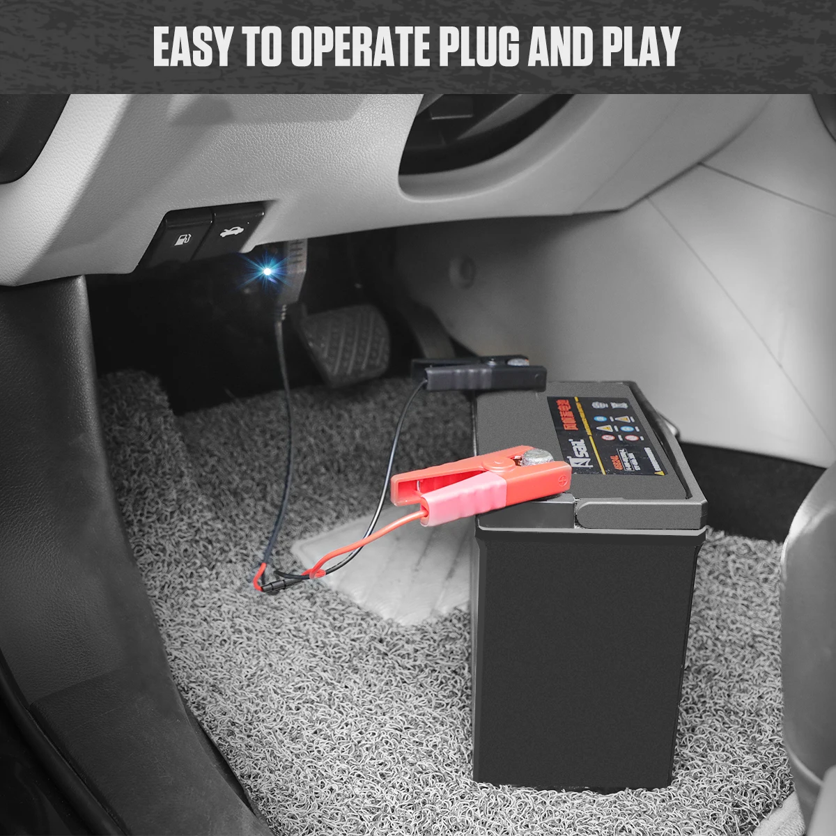 AUTOOL Battery, ECU Memory Minder - Power Supply Backups