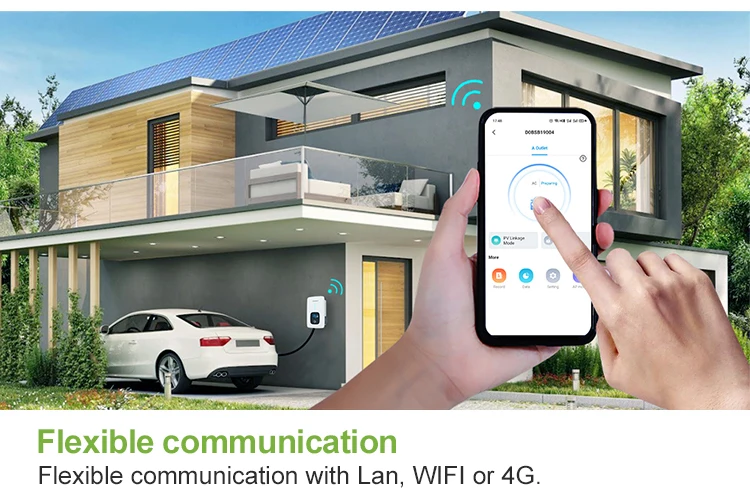 Growatt CCS Type 2 80A RFID CE Smart DC EC Charger 40kw