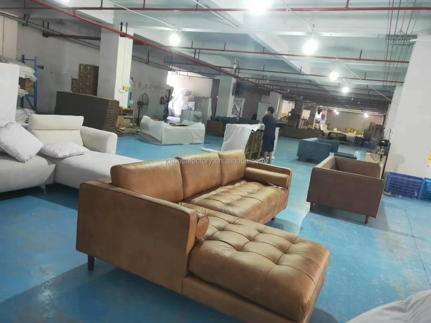 Kabasa New Italian Luxury Style Modern Sectional Sofa Light Luxury Simple Design Sofa Set Living ...