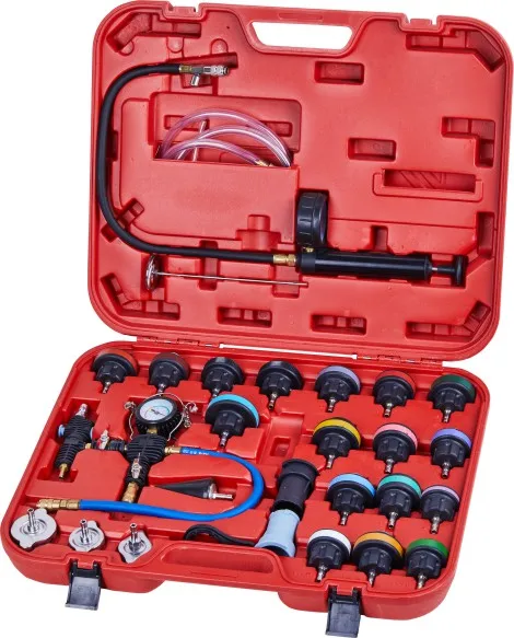 28PCS Universal Automotive Water Tank Leak Test Detector
