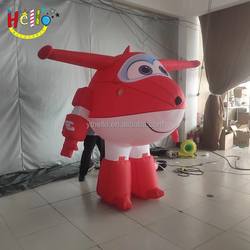 Inflatable Super Wings Plane Jett - Perfect for Events